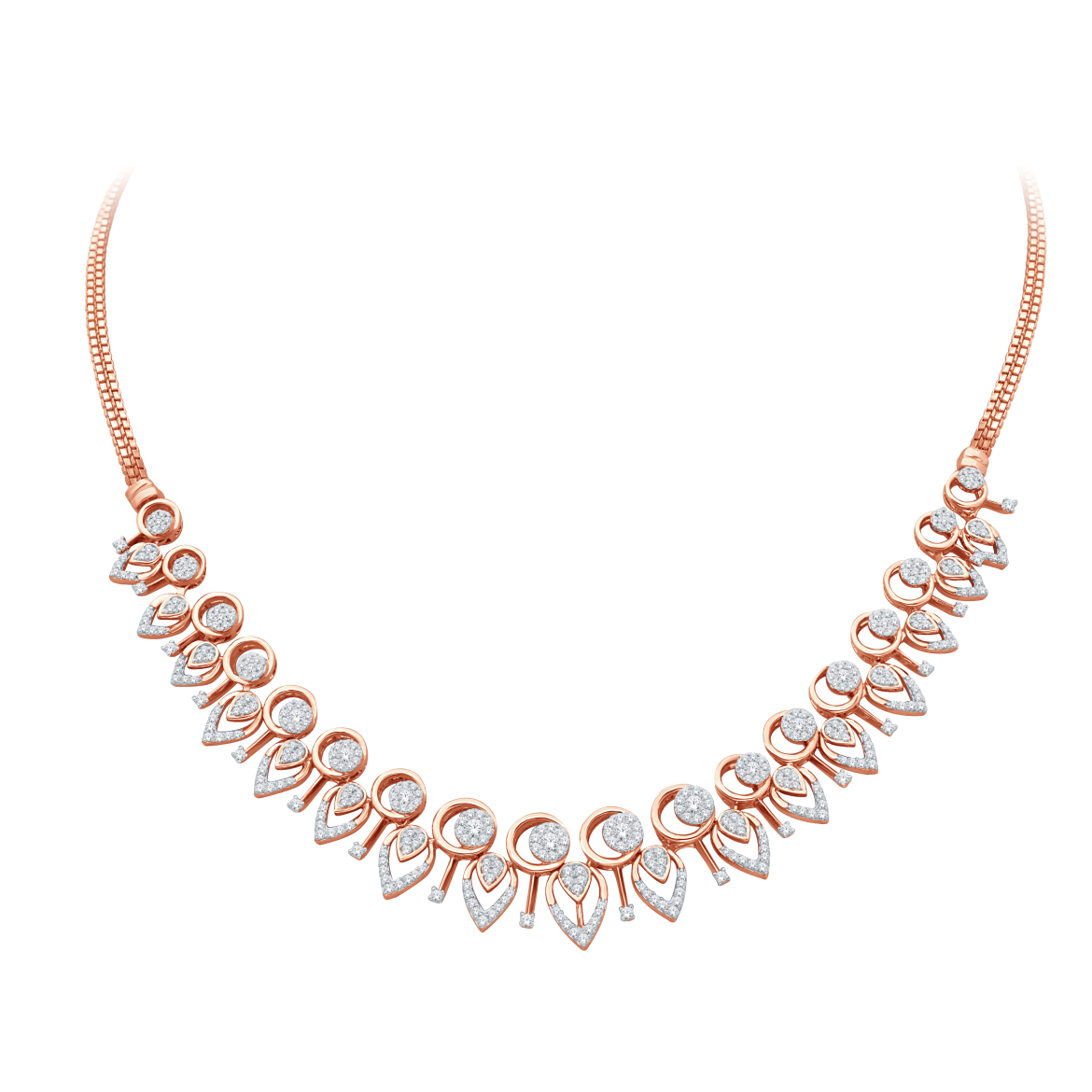 Clara Mystic Diamond Necklace - Shree Balaji Diamond