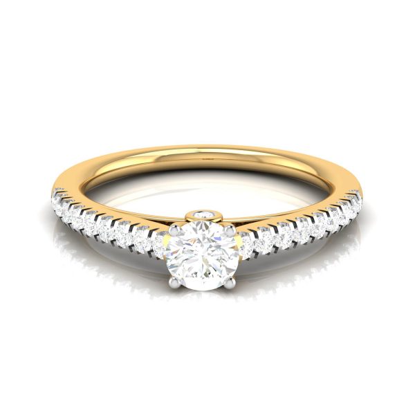 Modern Solitaire Ring - Shree Balaji Diamond